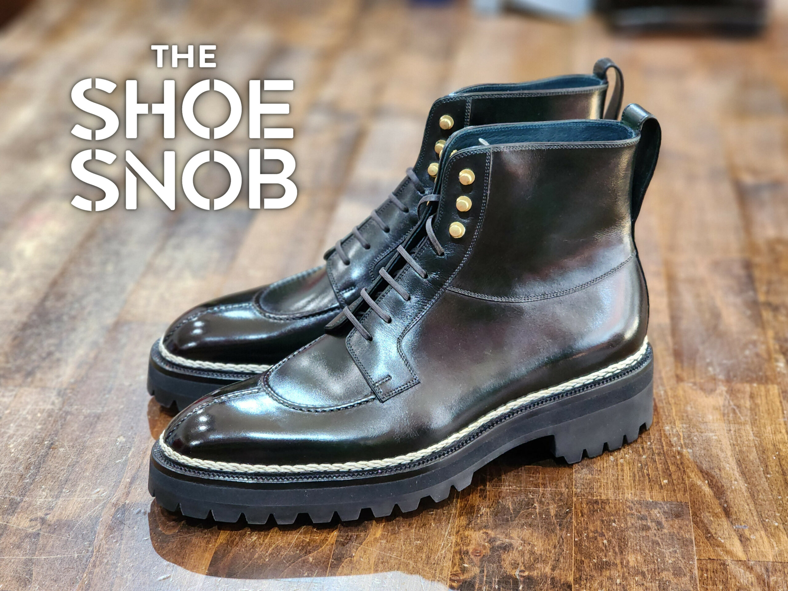 Up Close Details - ACME Shoemaker Custom Boots