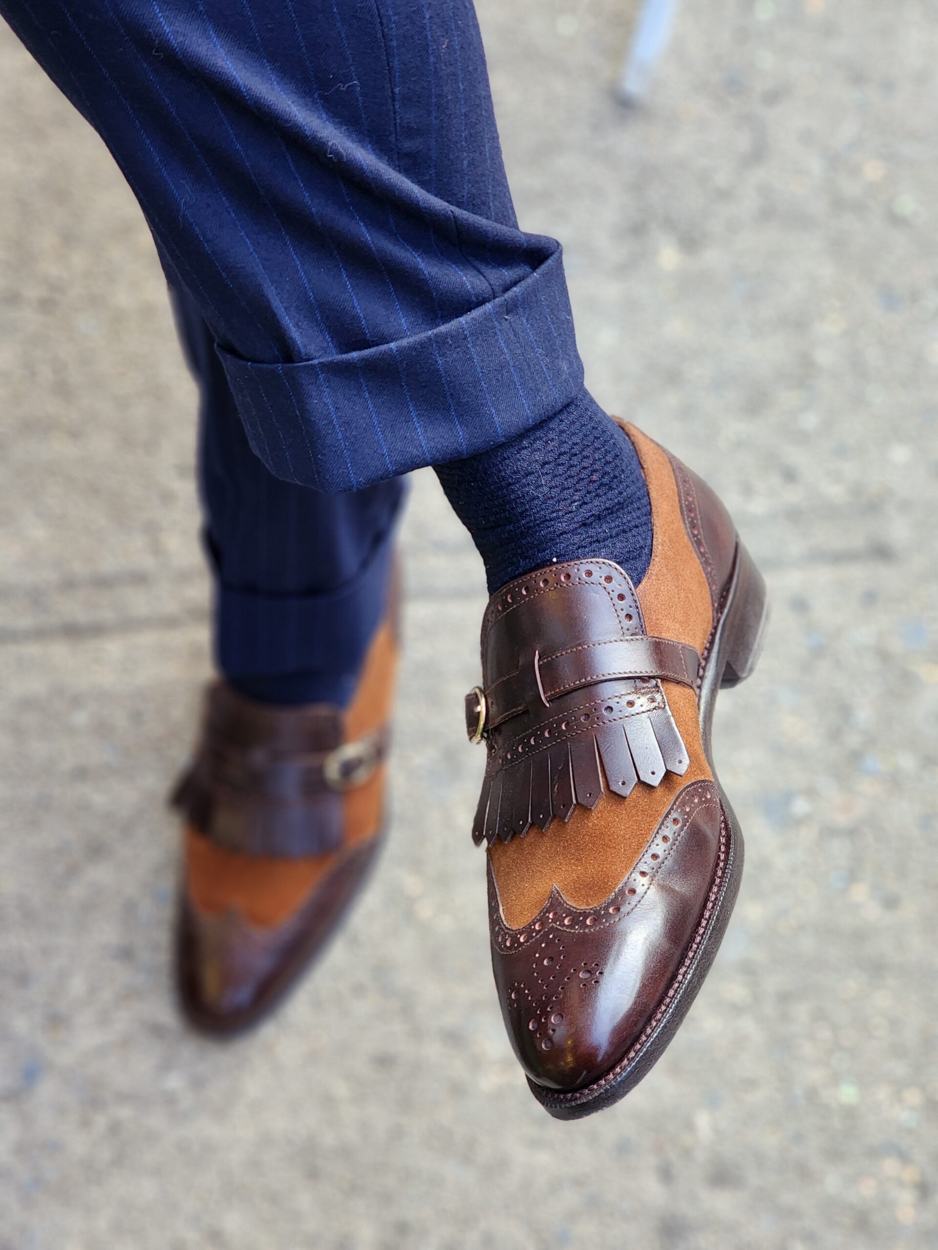 The Allure of Two-Toned Shoes: Elevating Men's Dress Shoe Style - The ...