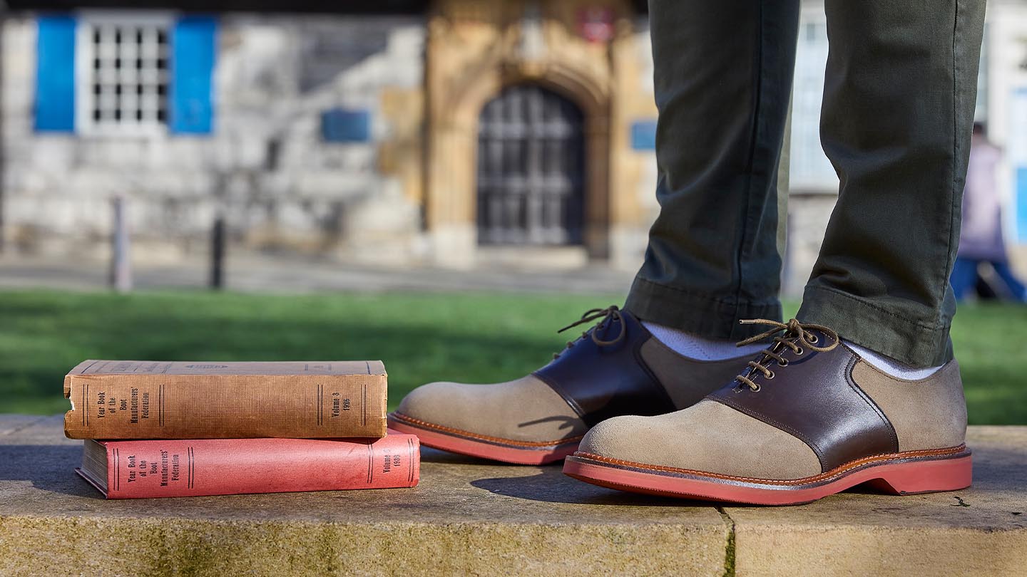 Saddle Buck Shoes by Crockett & Jones