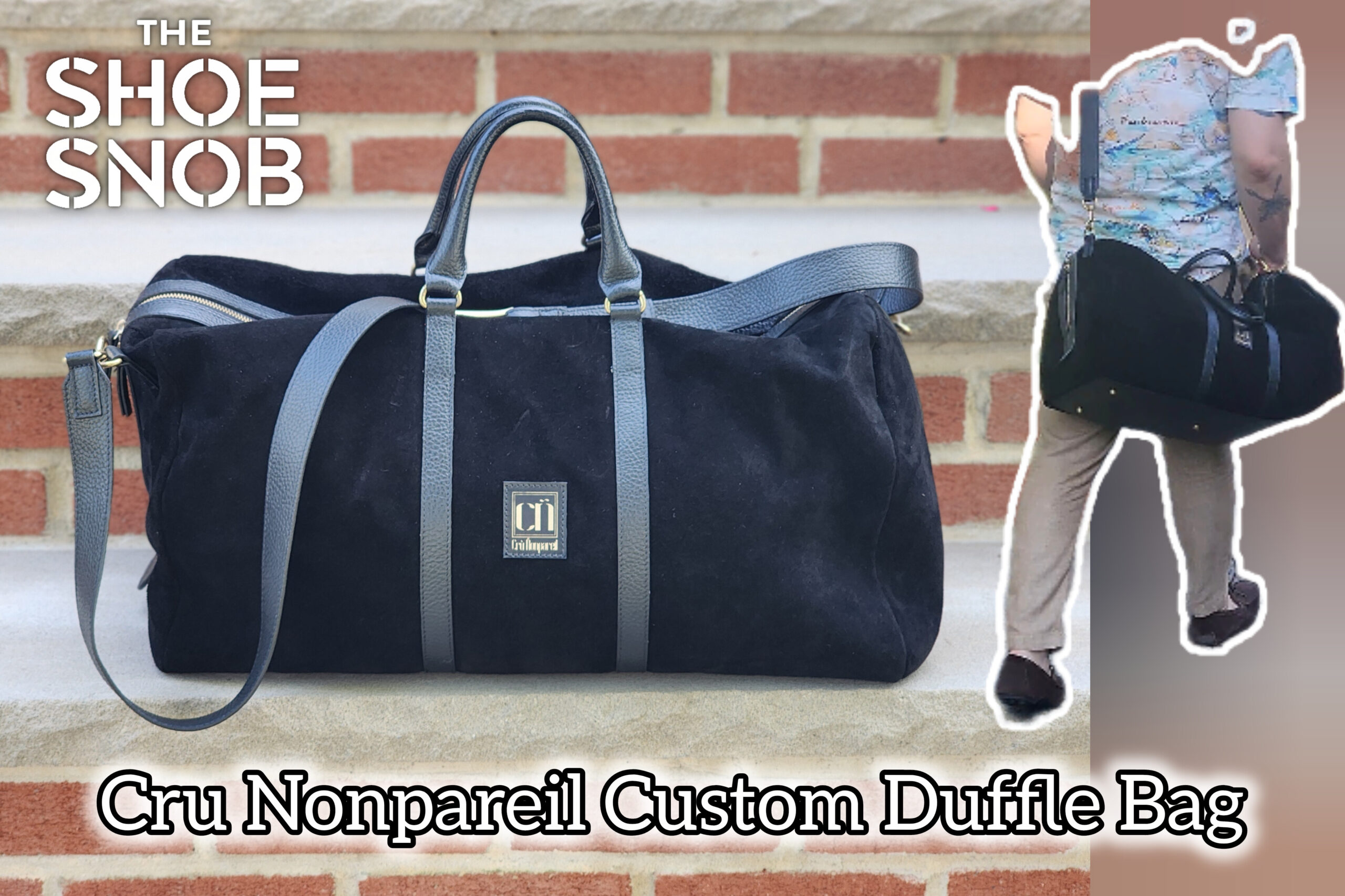 Stylish & Spacious: The Custom Travel Bag by Cru Nonpareil
