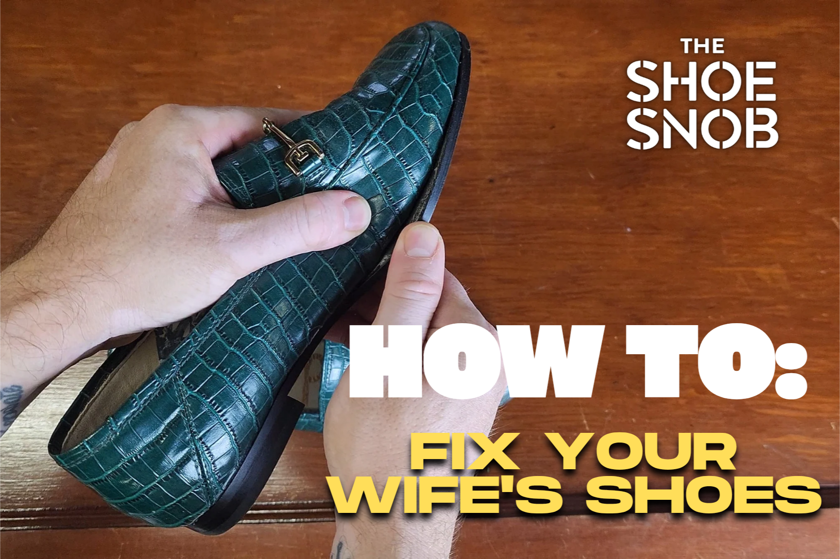 How to Fix Your Wife’s Shoes: Simple Shoe Repair Tips - The Shoe Snob