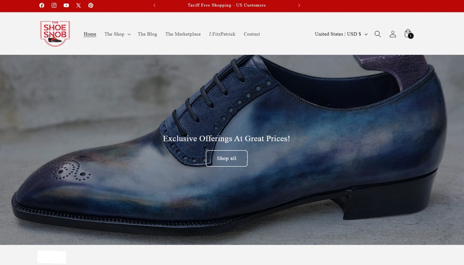 The New Shoe Snob Shop - New Site/Design/Products - The Shoe Snob